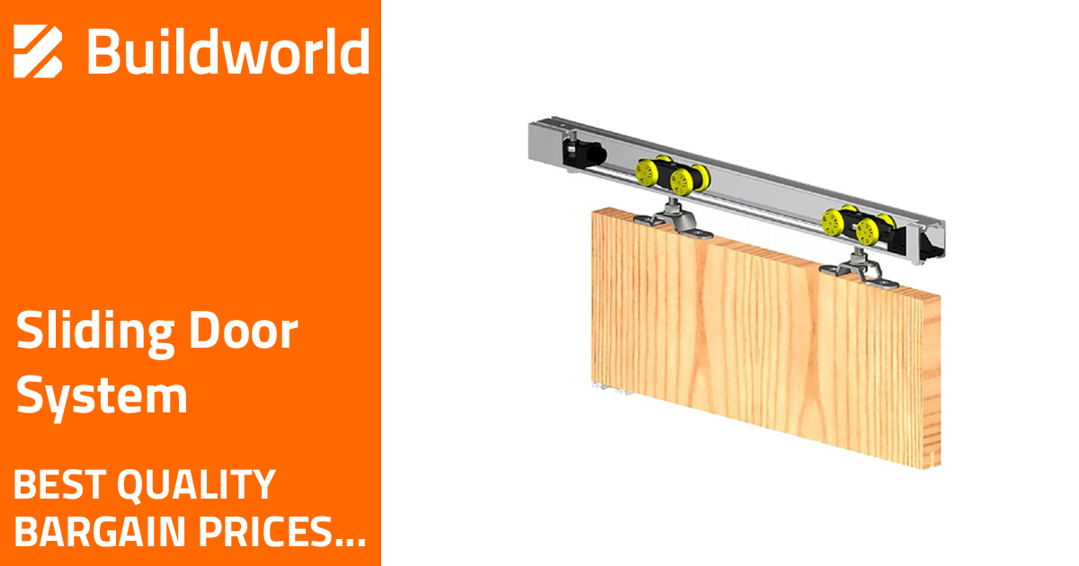 Sliding Door Systems | Track With Complete Kit | Buildworld