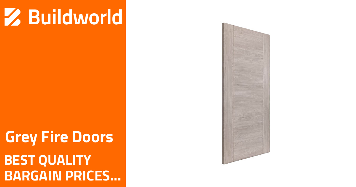Grey Fire Doors | Internal Fire Doors | Buildworld
