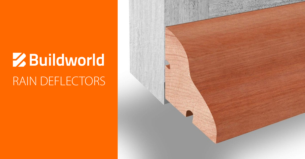 Rain Deflectors For Exterior Doors | Rain Guards | Buildworld